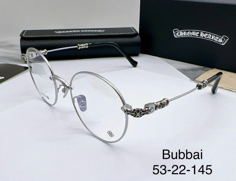 Gọng kính cận Chrome Hearts titanium V691 - Vua kính cận
