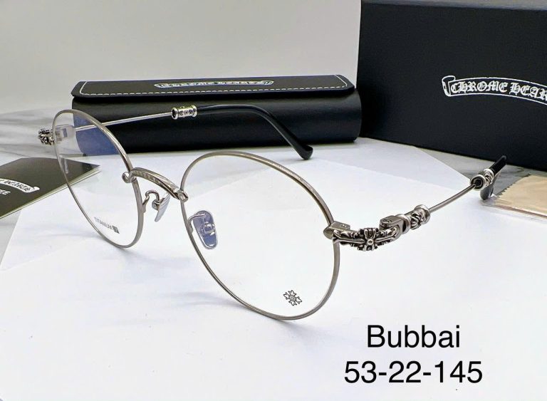 Gọng kính cận Chrome Hearts titanium V691 - Vua kính cận